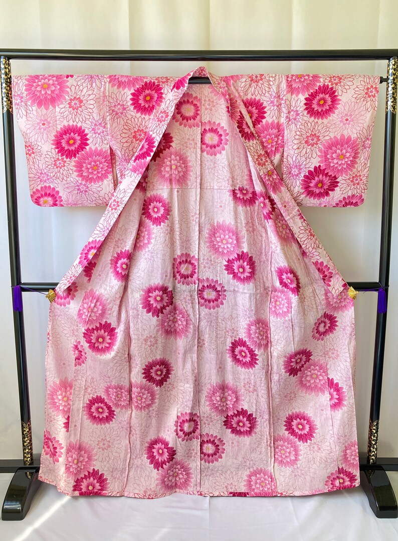 Vintage Japanese Yukata Beautiful Pattern - Etsy