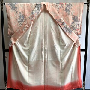 Vintage Japanese Silk Kimono - Beautiful Pattern - Etsy