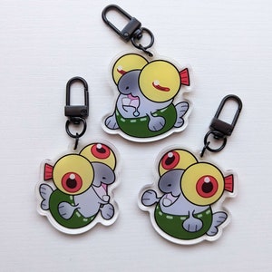 Small Fry Splatoon Inspired Acrylic Keychain - Etsy