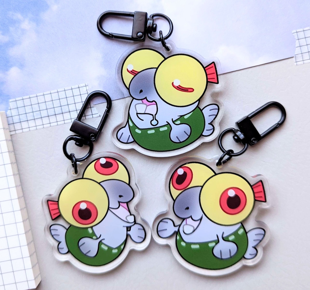 Small Fry Splatoon Inspired Acrylic Keychain - Etsy