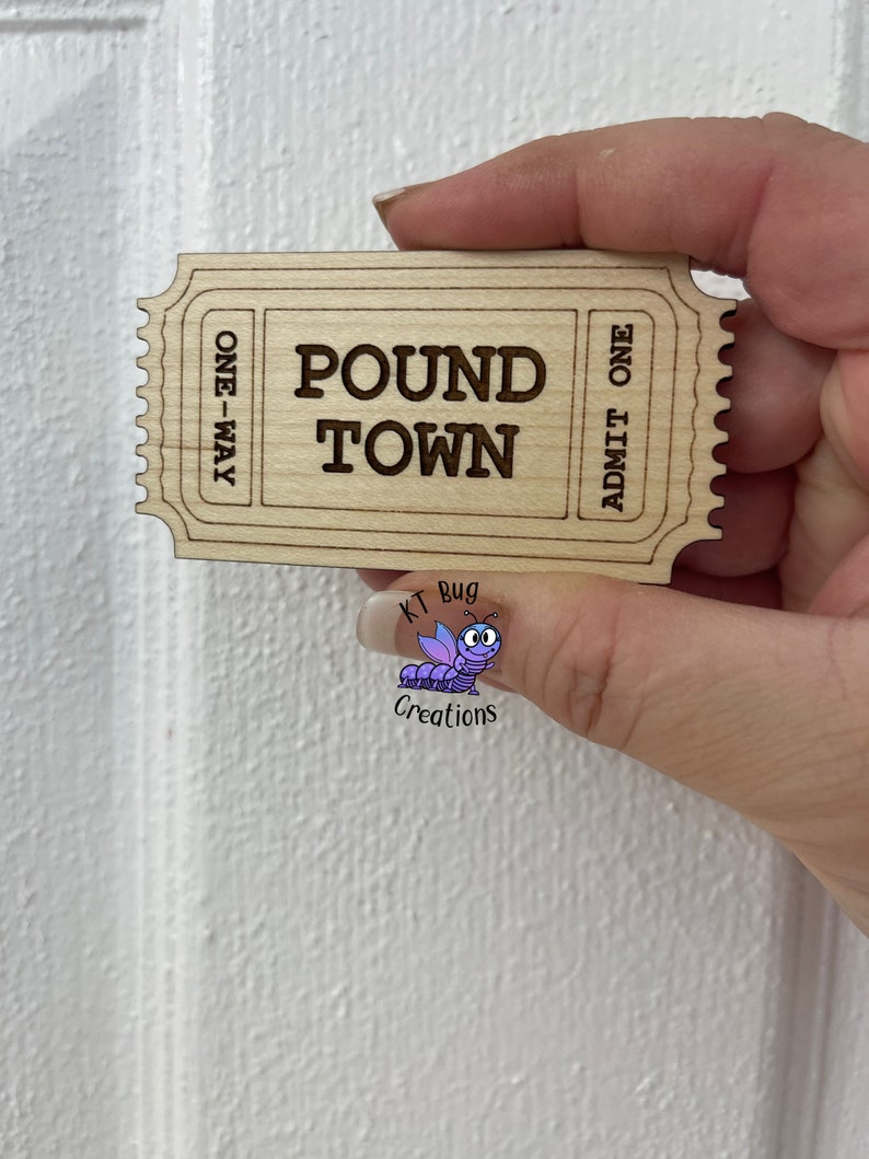 Ticket to Pound Town | One Way Ticket to Pound Town | Funny Valentines ...