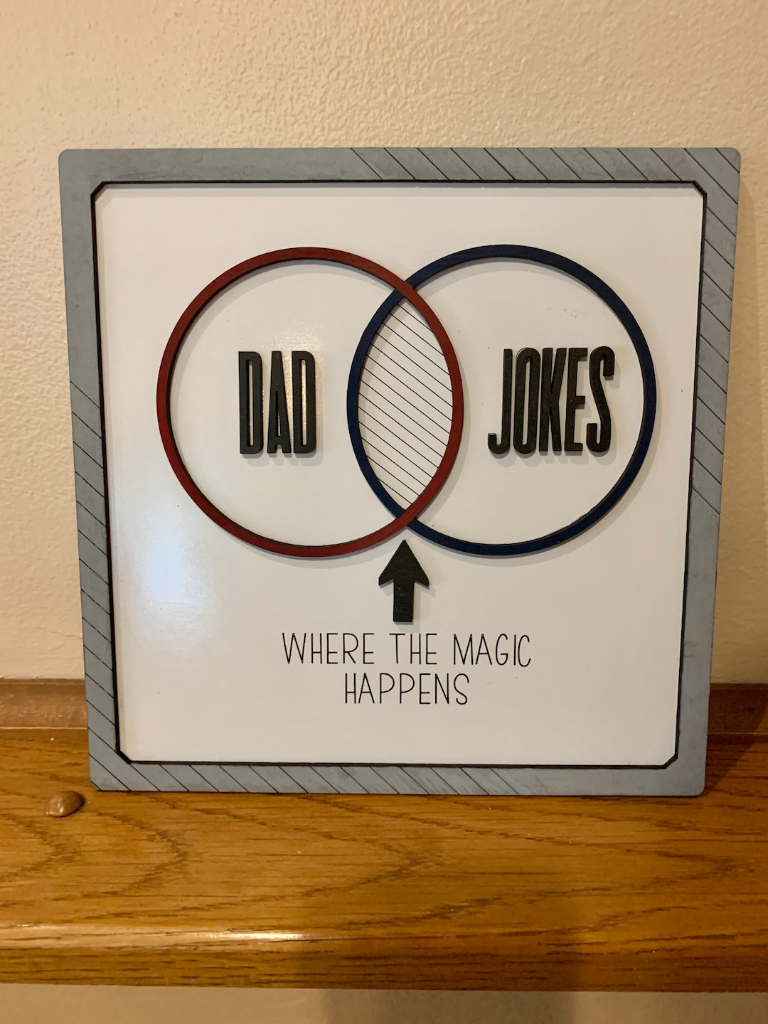 Funny Fathers Day Sign | Dad Jokes | Bad Jokes | Funny Dad Sign - Etsy