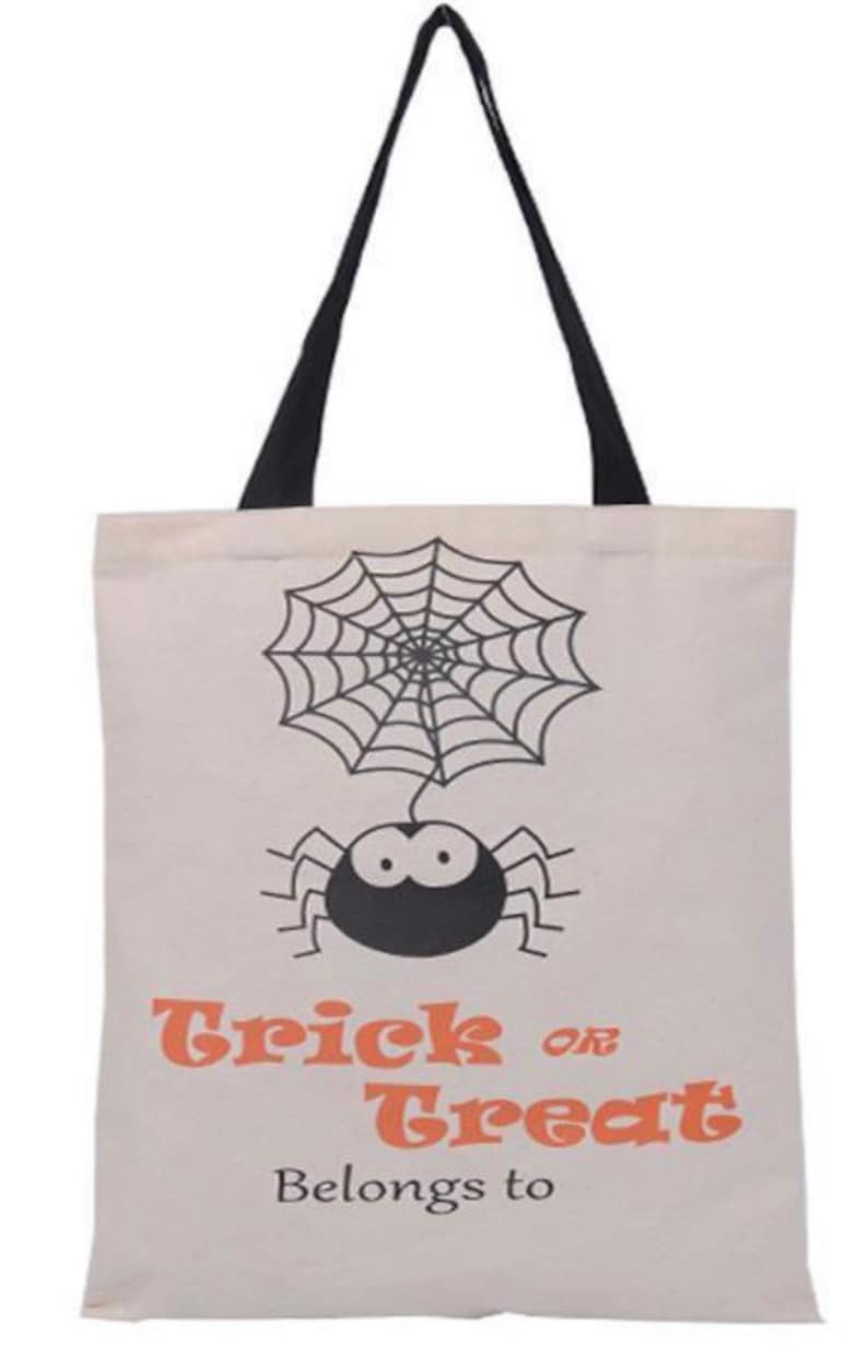 Personalized Trick or Treat Bag | Halloween Bag | Name Trick or Treat ...