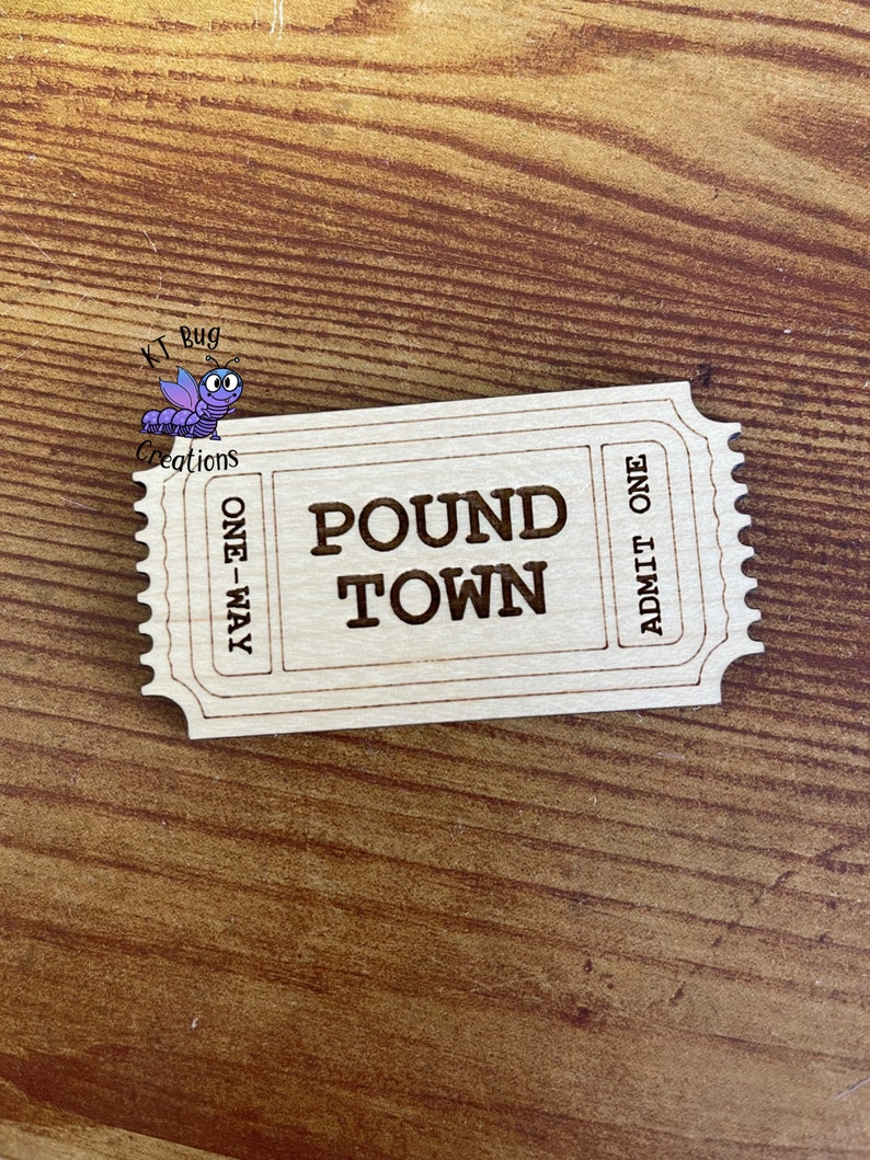Ticket to Pound Town | One Way Ticket to Pound Town | Funny Valentines ...