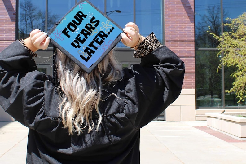 Four Years Later Graduation Cap Topper - Etsy