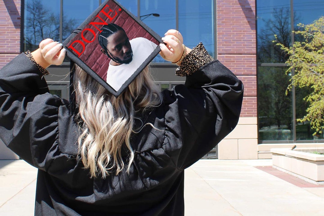 Kendrick Lamar Graduation Cap Topper - Etsy