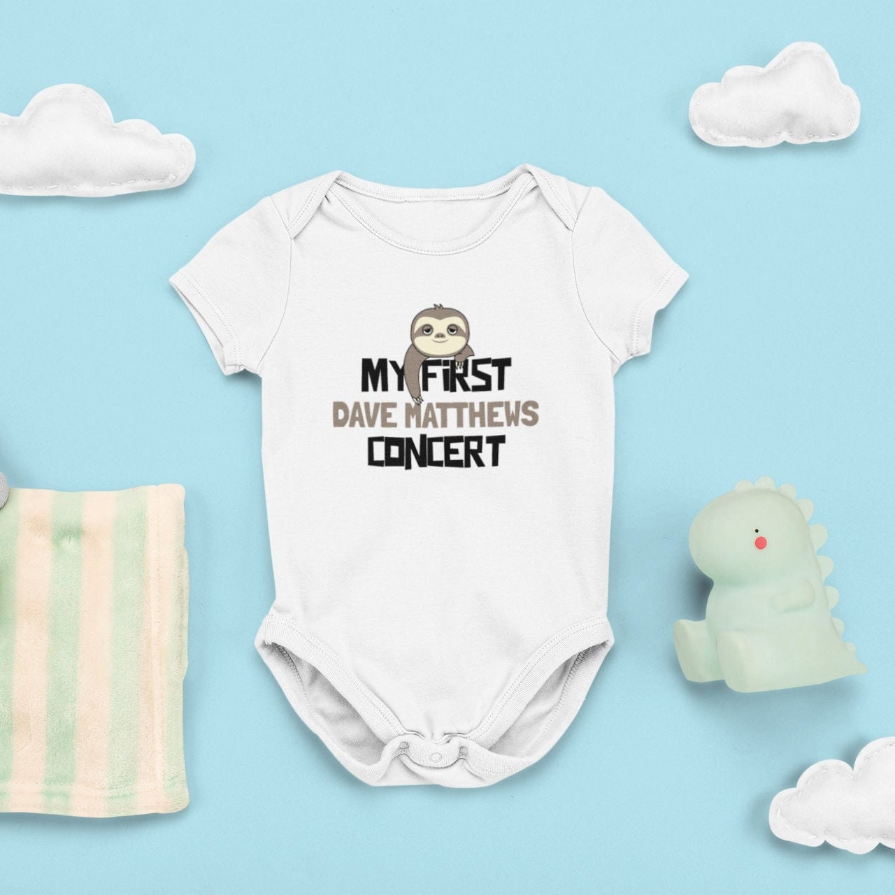 My First Dave Matthews Concert Baby Diaper Shirt DMB Lover - Etsy