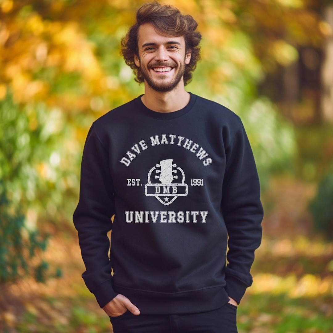 Dave Matthews University Unisex Sweatshirt , DMB College Crewneck ...