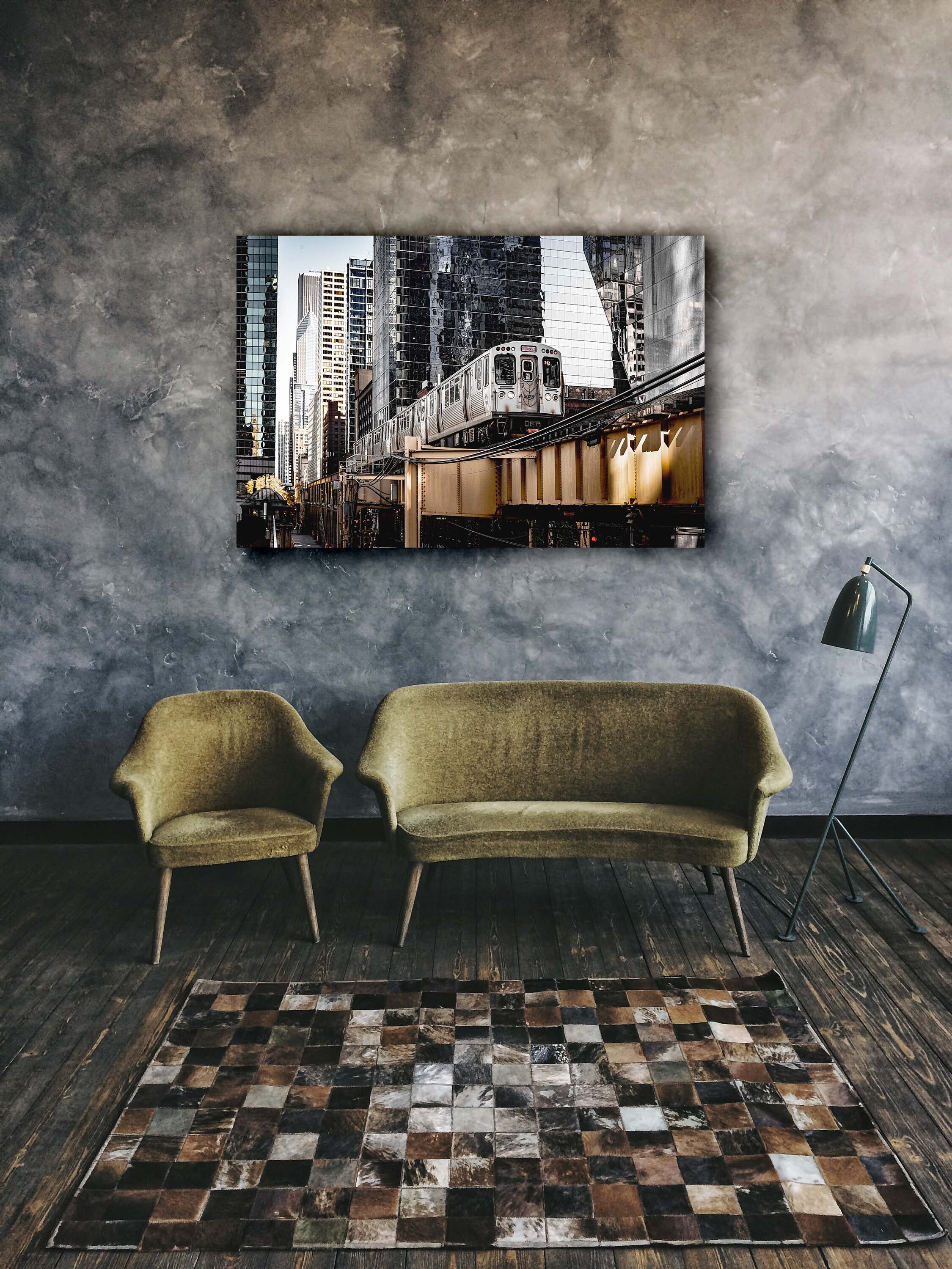 The El in the Loop Chicago Photography Urban Decor Wall Art - Etsy