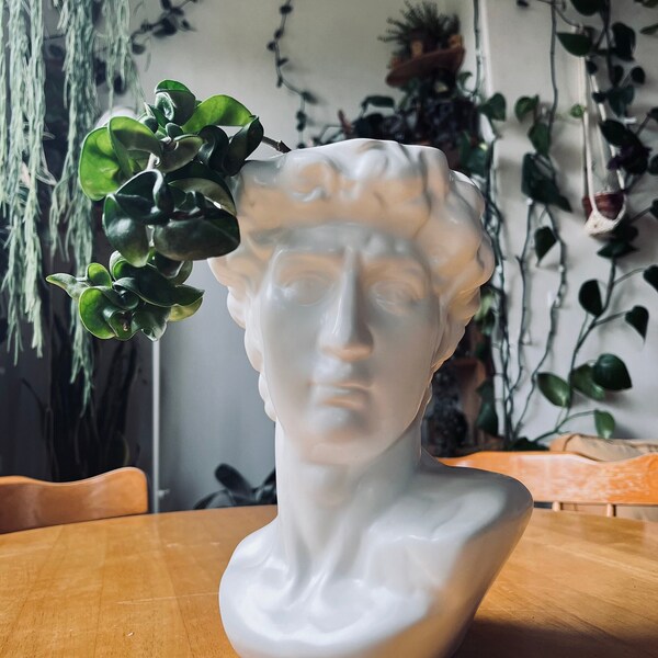 Grecian Head Vase - Etsy