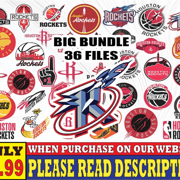 Houston Rockets Svg - Etsy