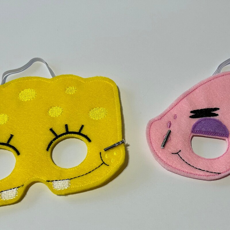 Spongebob Mask - Etsy