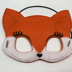 Fox Dress Up/pretend Play Mask Halloween Costume Halloween Birthday ...