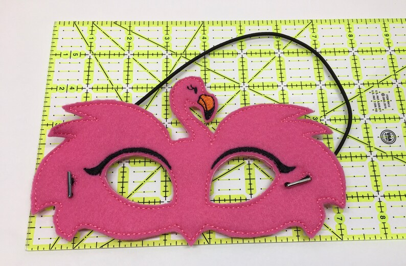 Flamingo Dress Up/pretend Play Mask Pink Bird Costume - Etsy