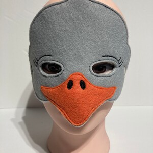 Felt Ostrich Mask: Kids Dress Up, Halloween Costume - Etsy