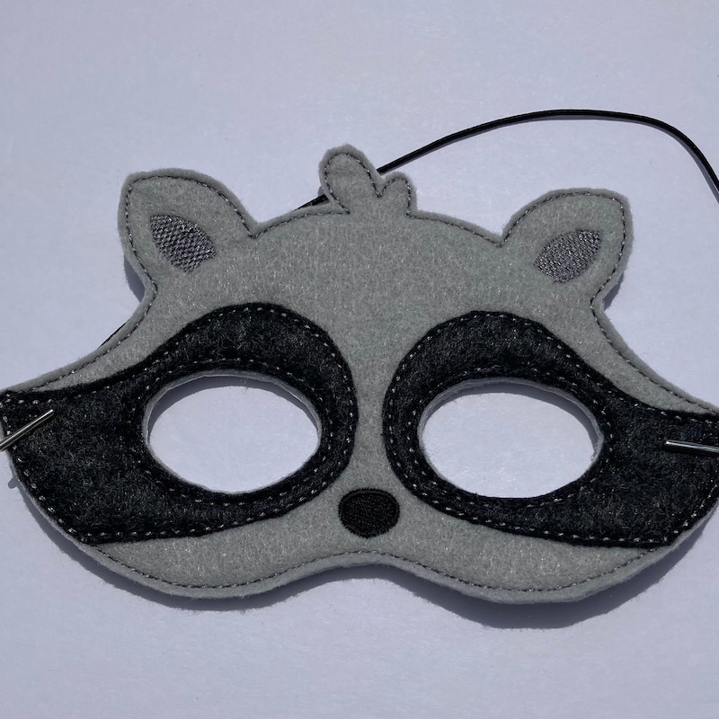 Raccoon Mask - Etsy