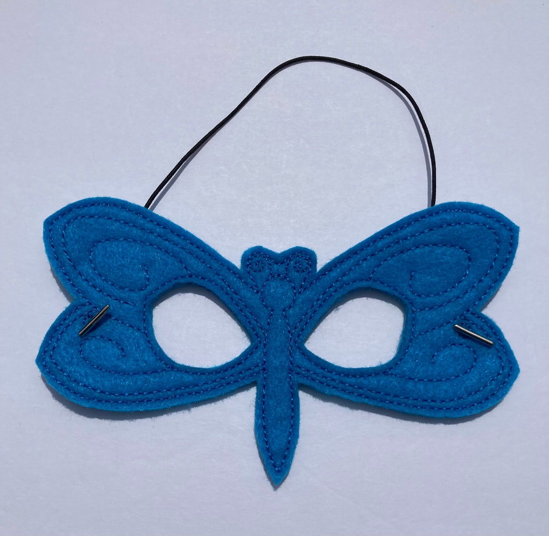 Dragonfly Insect Dress Up/pretend Play Mask Costume Halloween Birthday ...