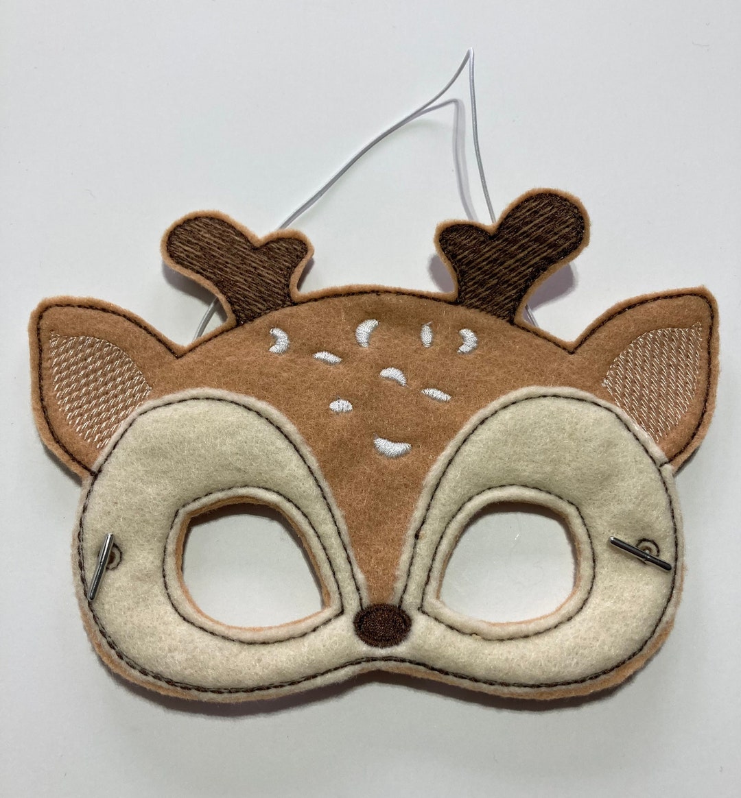 Deer/reindeer Dress Up/pretend Play Mask Halloween Costume Birthday ...