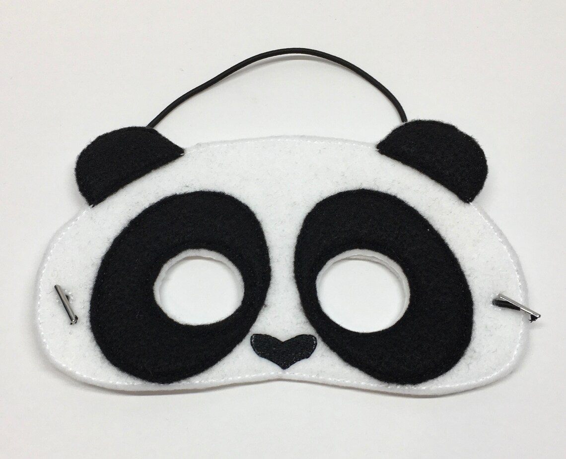 Panda Dress Up/pretend Play Mask Zoo Animal Costume Halloween - Etsy