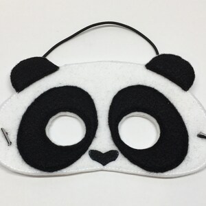 Panda Dress Up/pretend Play Mask Zoo Animal Costume Halloween Birthday ...