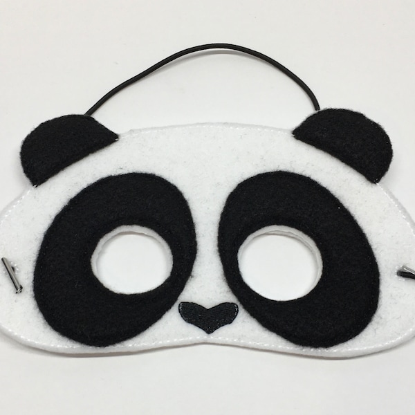Panda Mask - Etsy