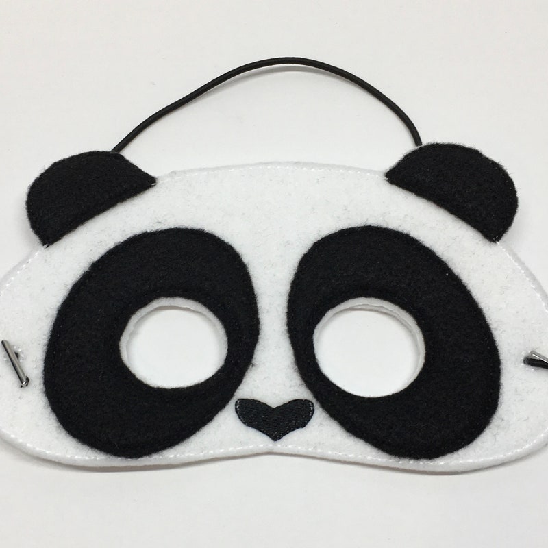 Panda Mask - Etsy
