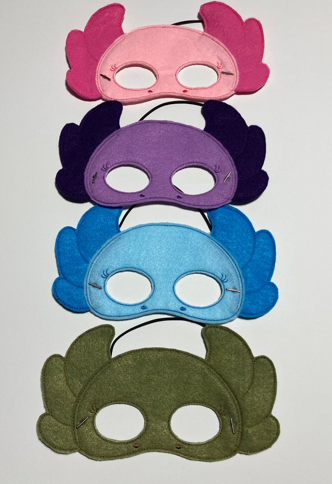 Axolotl Dress Up/pretend Play Mask Costume Halloween Birthday Party ...