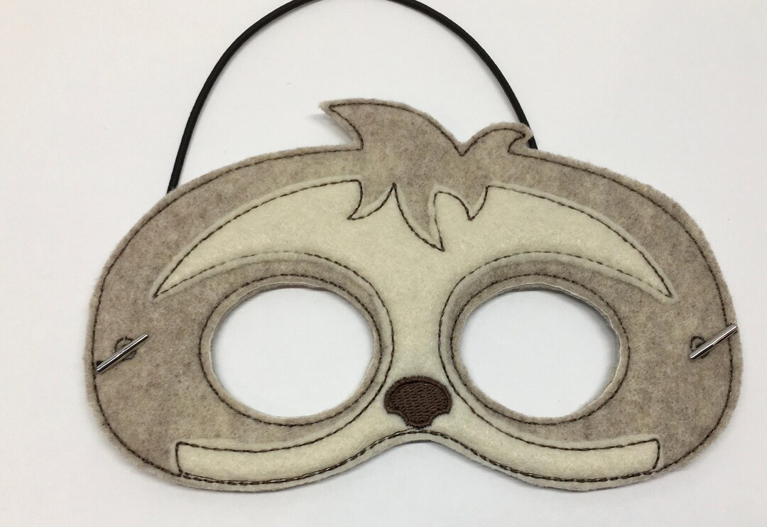 Sloth Dress Up/pretend Play Mask Zoo Animal Costume Halloween Birthday ...