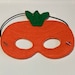 Carrot Dress Up/pretend Play Mask Party Favor Birthday Halloween ...