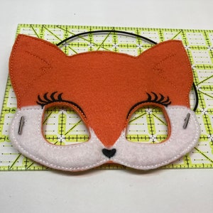 Fox Dress Up/pretend Play Mask Halloween Costume Halloween Birthday ...