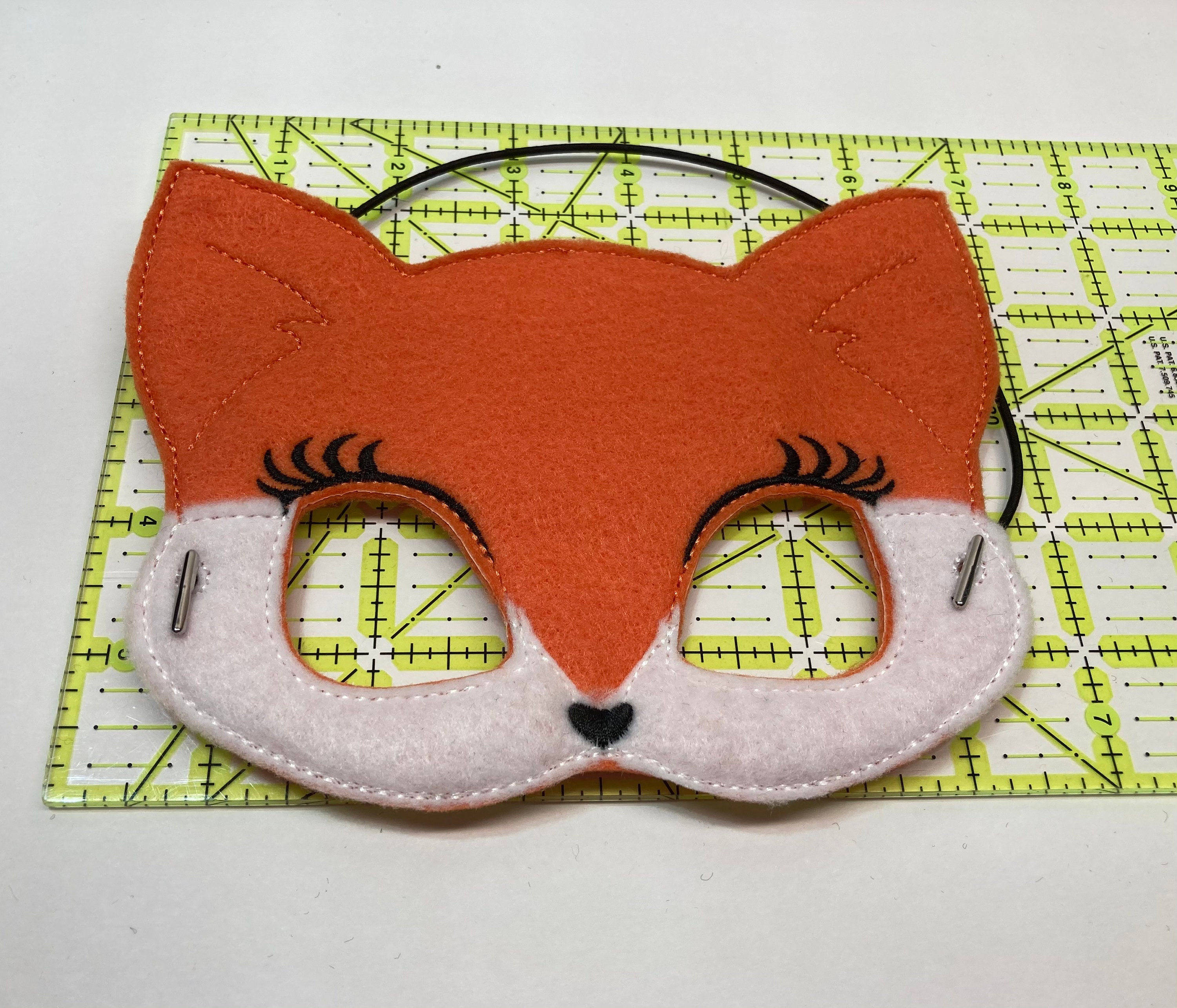 Fox Dress Up/pretend Play Mask Halloween Costume Halloween Birthday ...