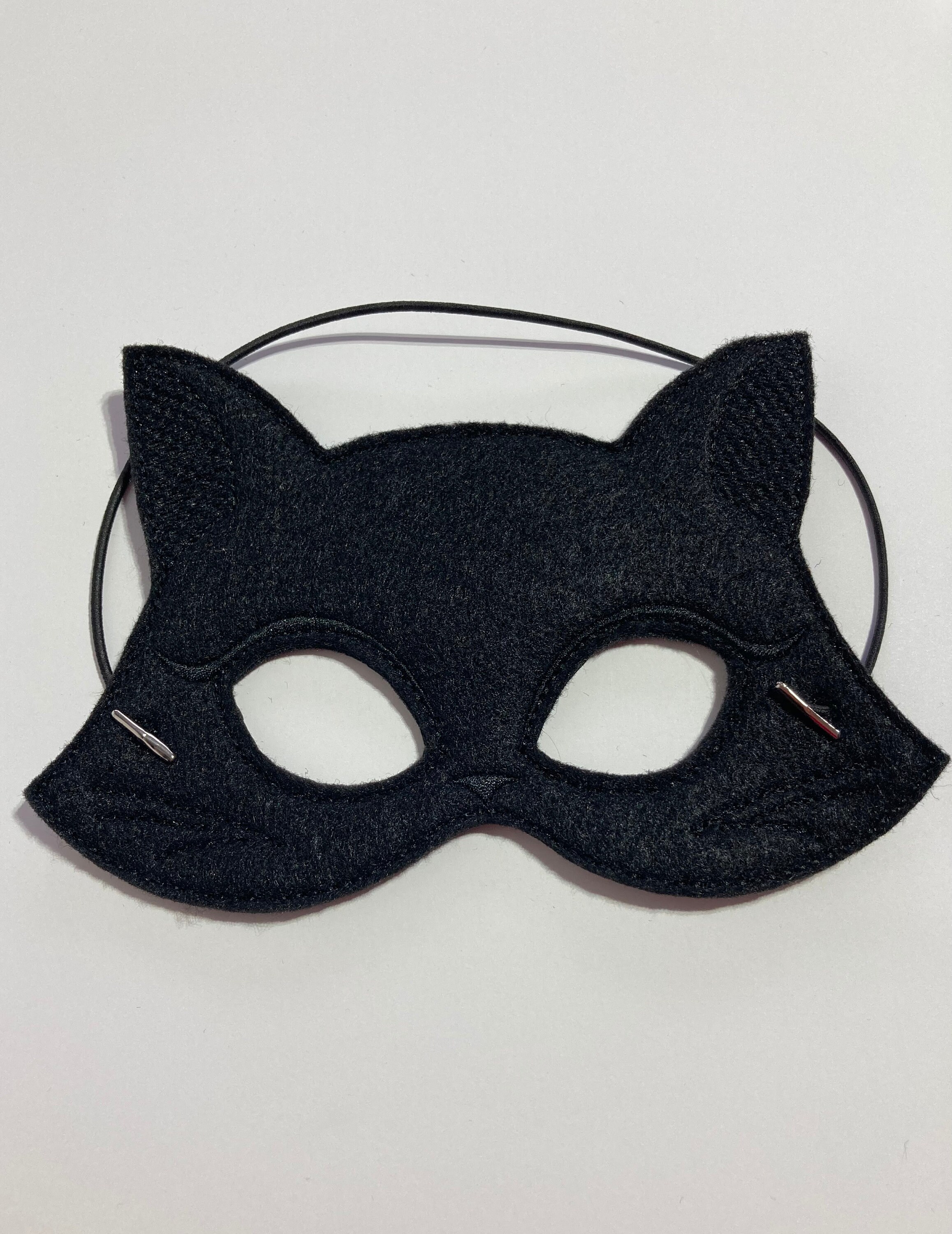 Black Cat Noir Animal Dress Up/pretend Play Mask Halloween | Etsy