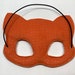 Fox Dress Up/pretend Play Mask Halloween Costume Halloween Birthday ...