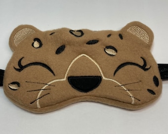 Leopard Sleep Mask - Etsy