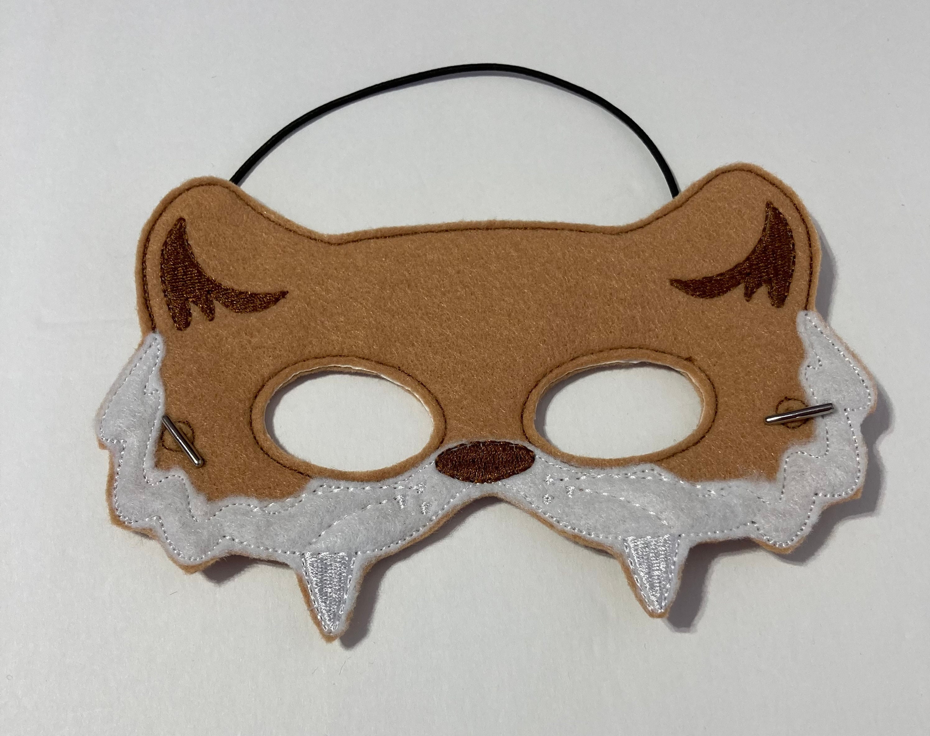 Saber Tooth Tiger Prehistoric Dress Up/pretend Play Mask | Etsy