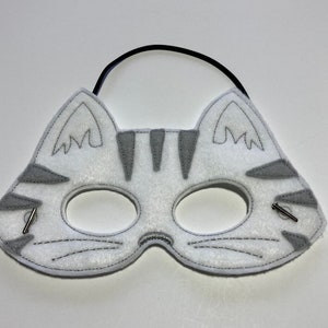 Tabby Cat/kitty Orange or Grey Dress Up/pretend Play Mask Halloween ...