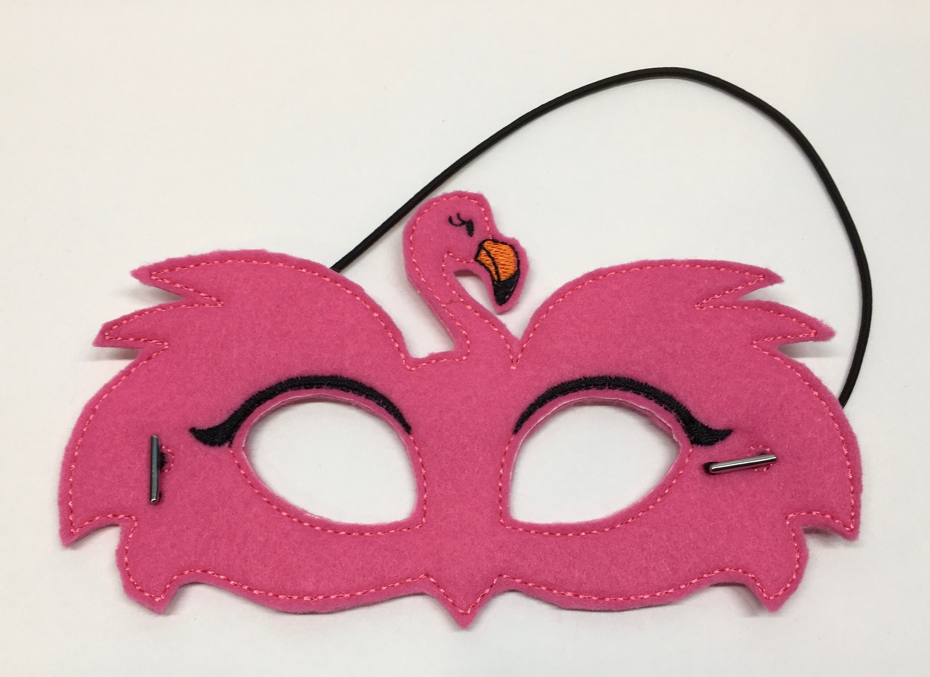 Flamingo Dress Up/pretend Play Mask Pink Bird Costume | Etsy