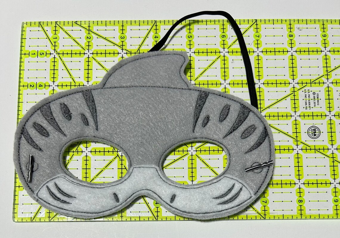 Felt Tiger Shark Mask: Kids Costume, Pretend Play - Etsy