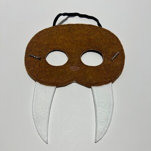 Walrus Dress Up/pretend Play Mask Zoo Animal Marine Life - Etsy