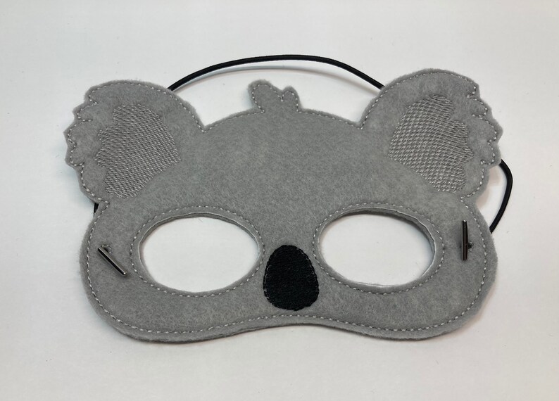Koala Dress Up/pretend Play Mask Zoo Animal Costume Halloween Birthday ...