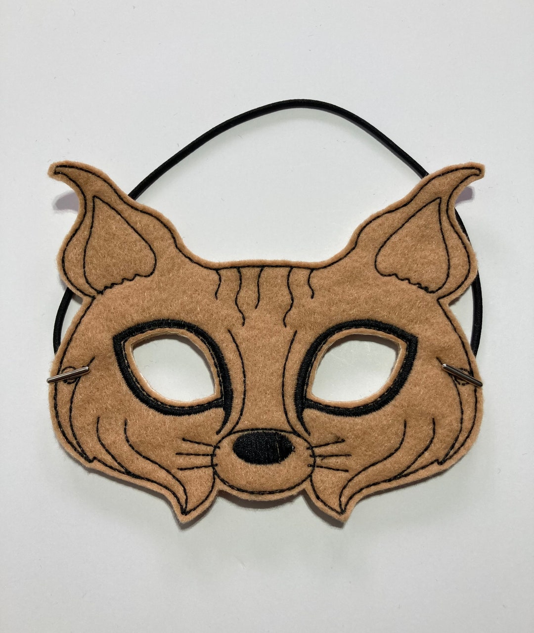 Bobcat Animal Dress Up/pretend Play Mask Costume Halloween Birthday ...