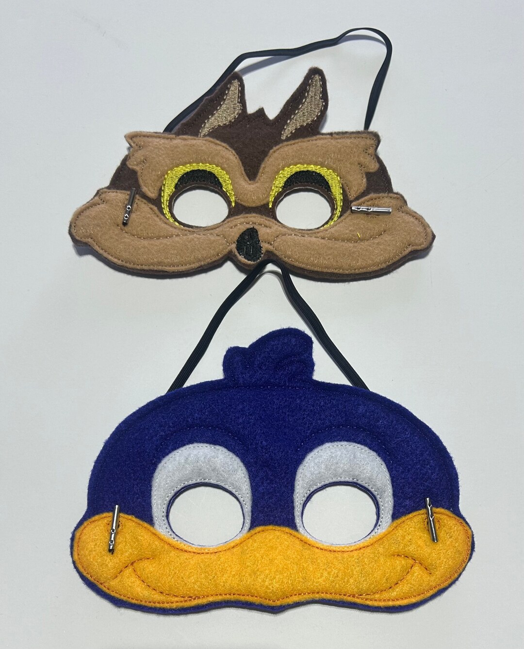 Cartoon Coyote or Roadrunner Dress Up/pretend Play Mask Costume ...