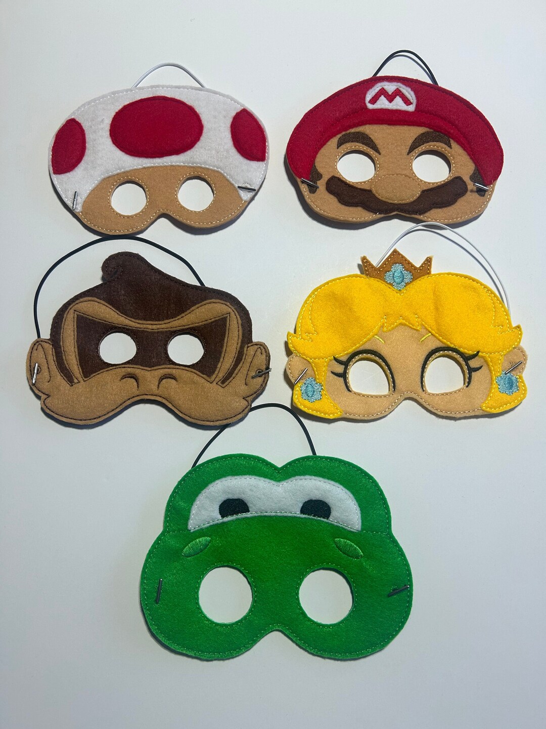 Red Plumber Hero and Friends Dress Up/pretend Play Mask Costume ...