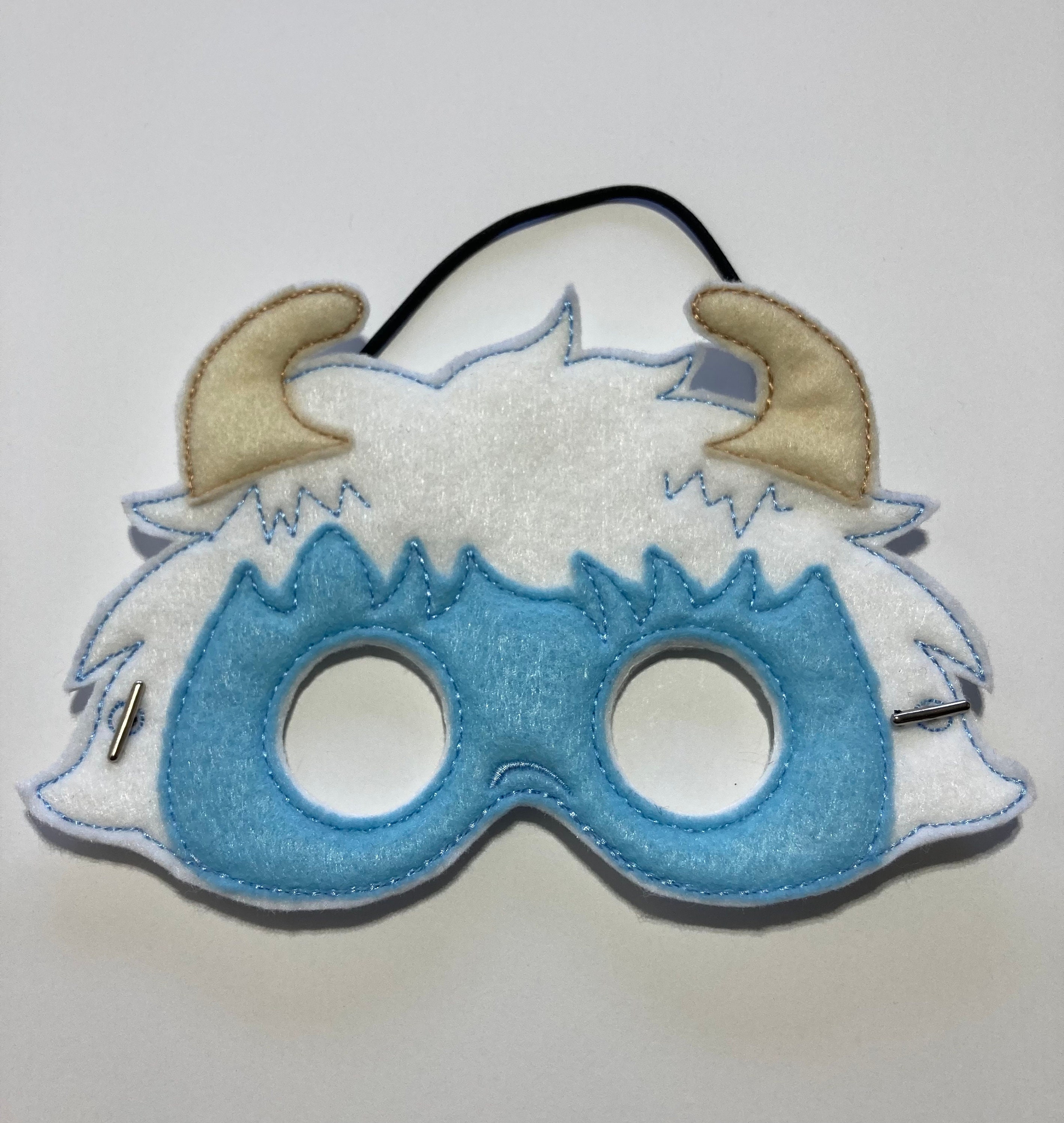 Yeti Dress Up/pretend Play Mask Halloween Costume Birthday - Etsy