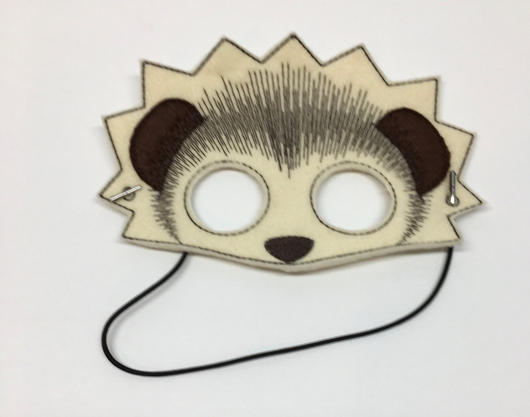 Hedgehog/porcupine Dress Up/pretend Play Mask Halloween Costume ...
