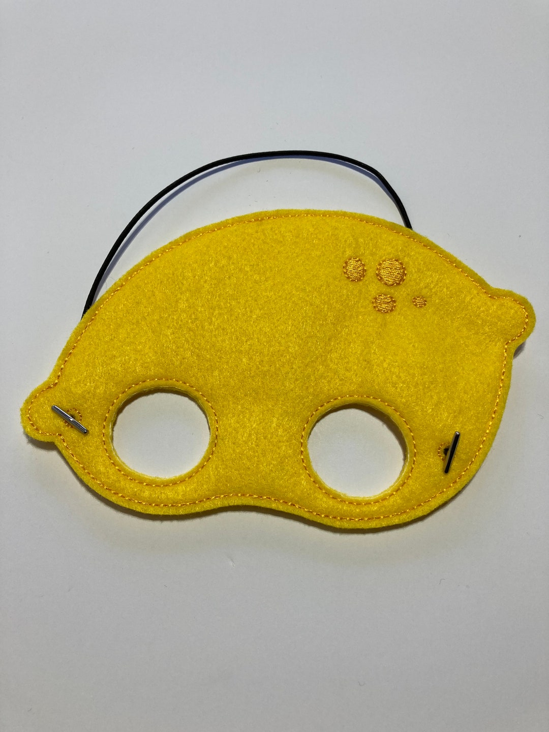 Child's Lemon Fruit Dress Up/pretend Play Mask Halloween - Etsy