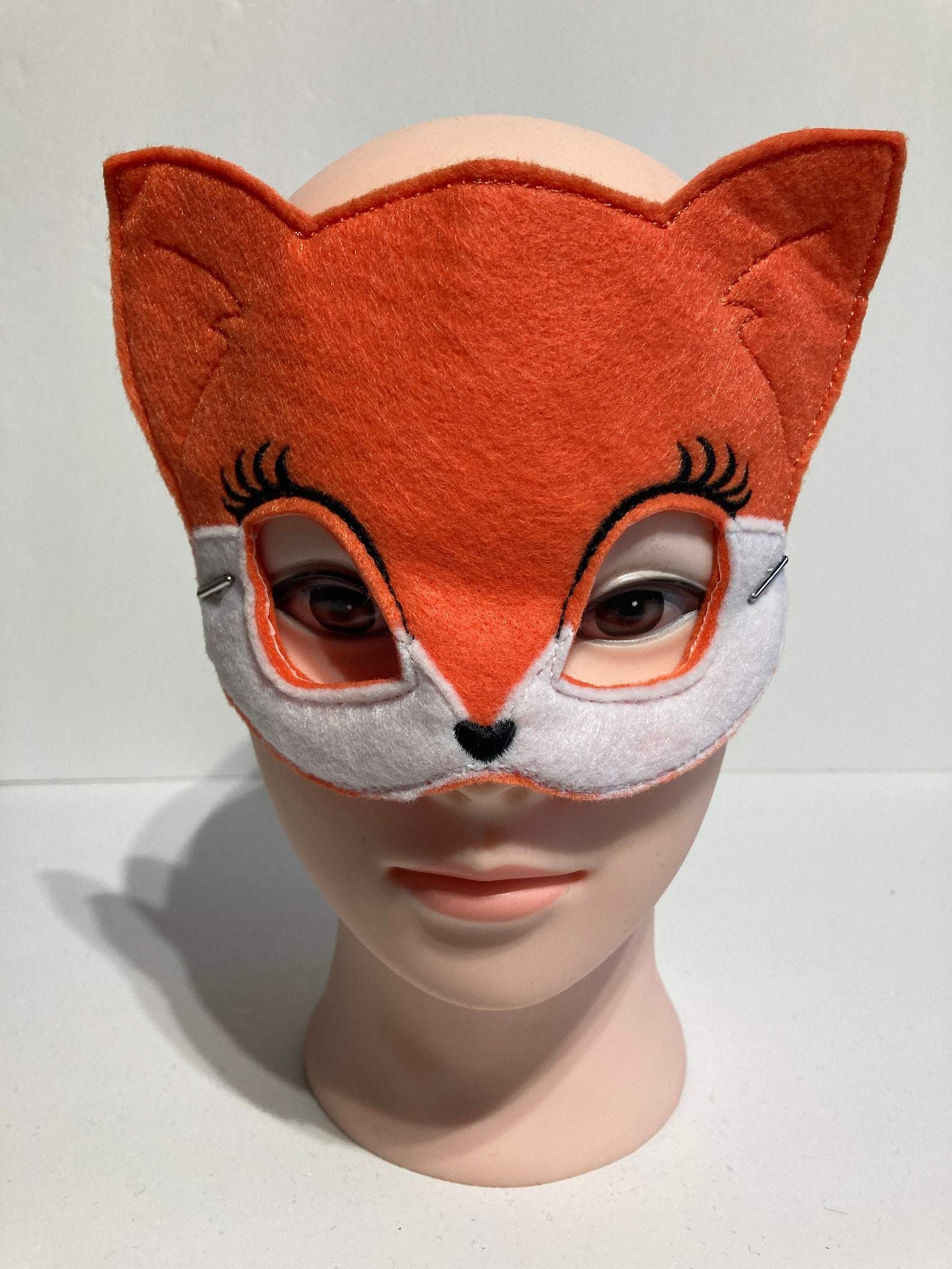 Fox Dress Up/pretend Play Mask Halloween Costume Halloween Birthday ...