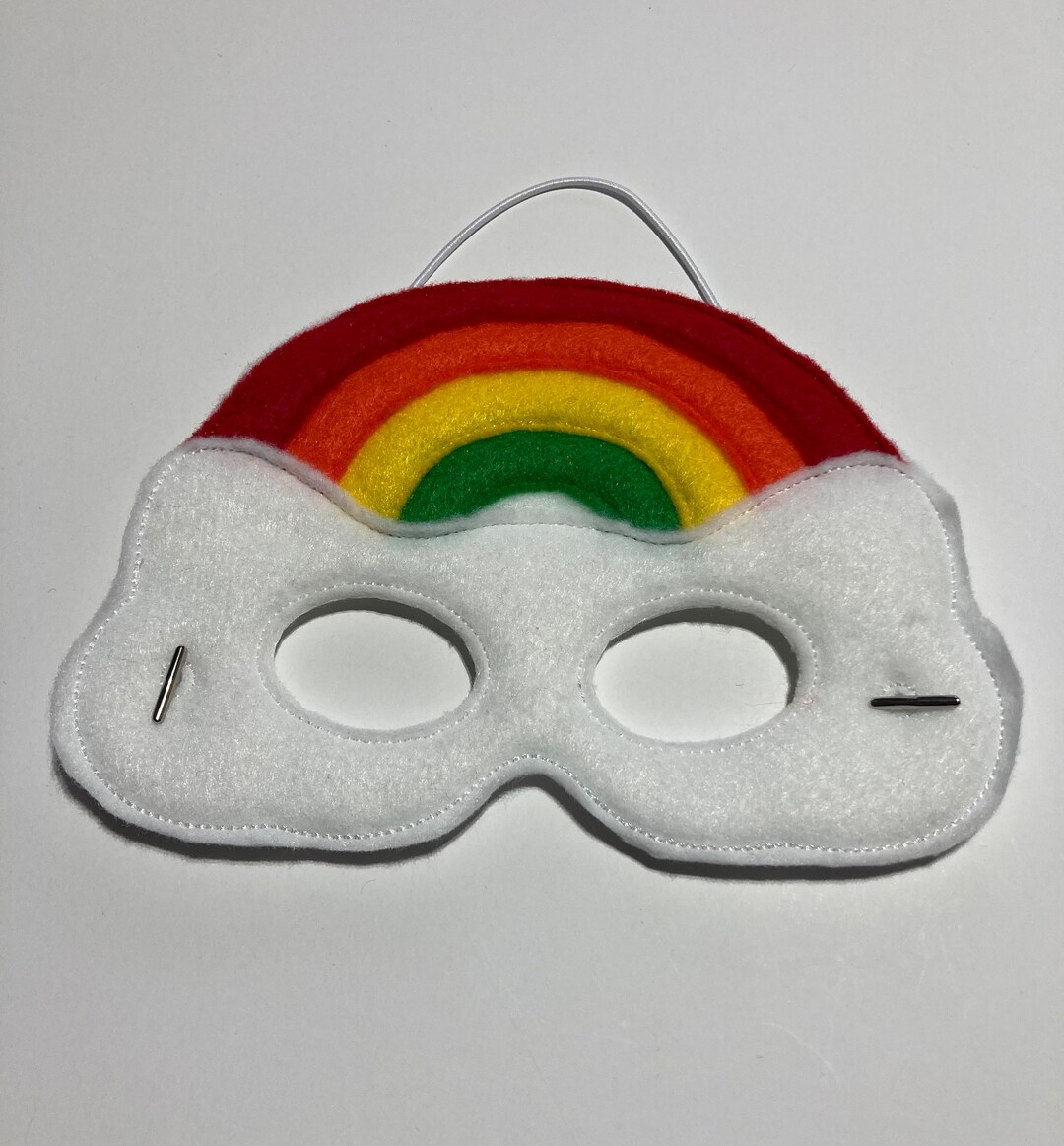 Rainbow Cloud Dress Up/pretend Play Mask Halloween Costume Halloween ...