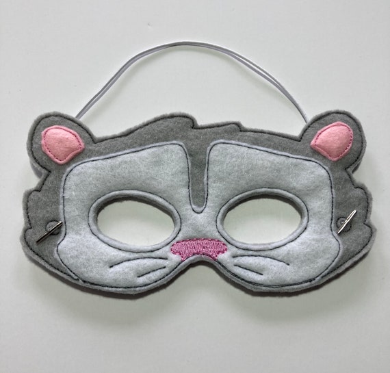 Opossum Possum Dress Up/pretend Play Mask Costume Halloween - Etsy