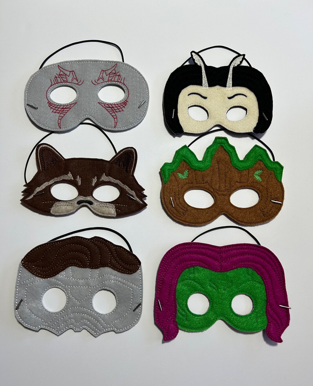 Comic Book Hero Dress Up/pretend Play Mask Costume Halloween Birthday ...